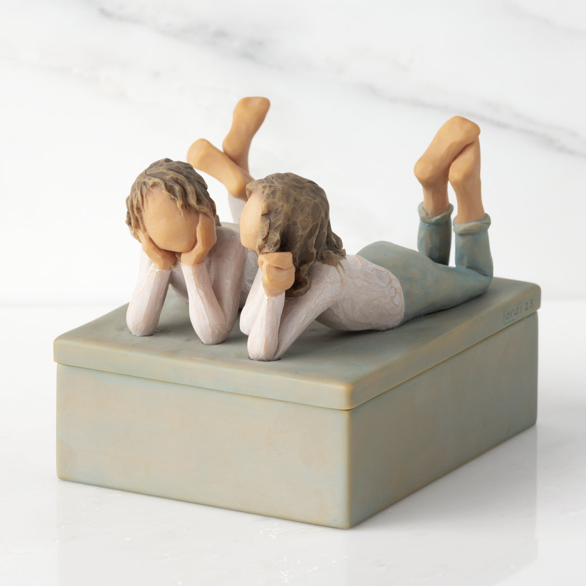 Friends Forever Keepsake Box - Willow Tree Figurines - The Shabby Shed
