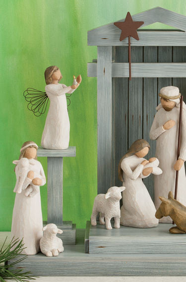 Angel Stand for the Nativity - Willow Tree Figurines – The Shabby Shed